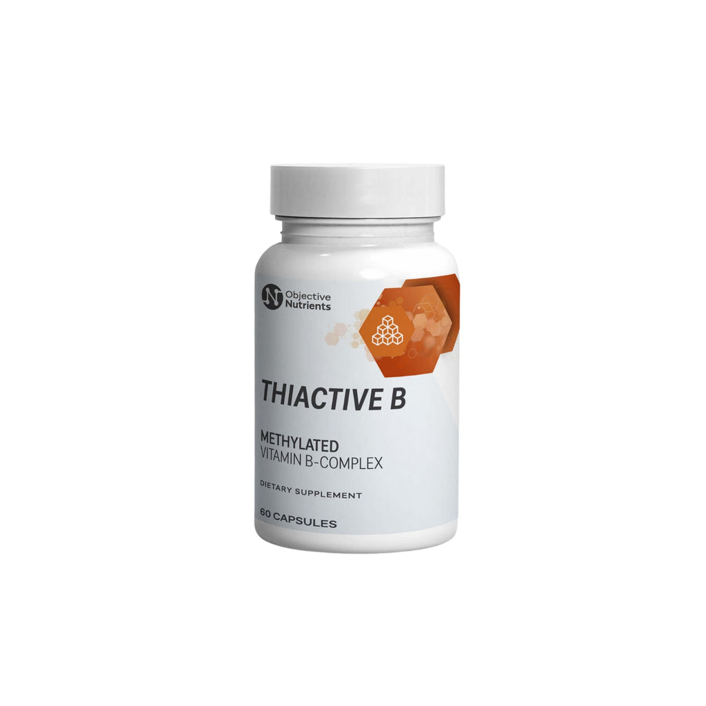 Objective Nutrients - ThiActive B (Methylated B complex) 60 kapsler – Detox.no