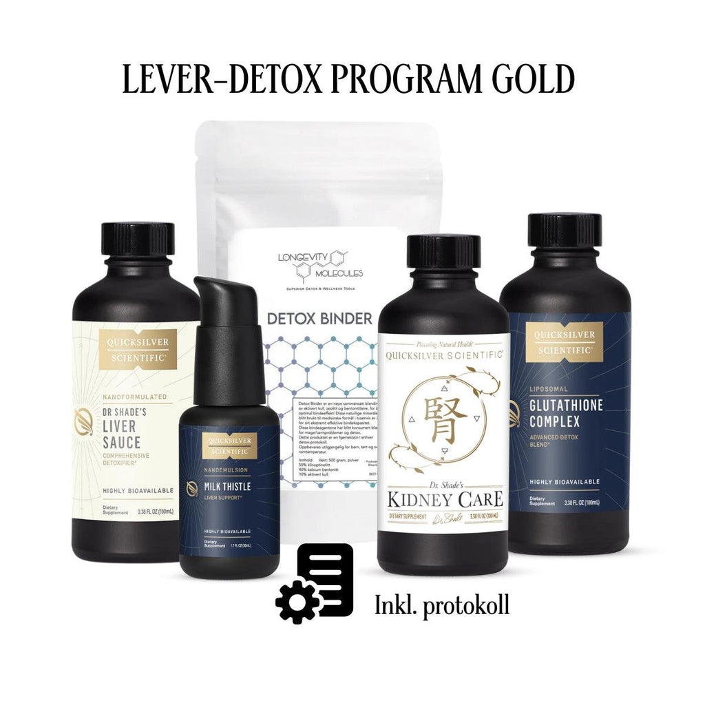 Lever-Detox Program Gold (inkl protokoll) – Detox.no