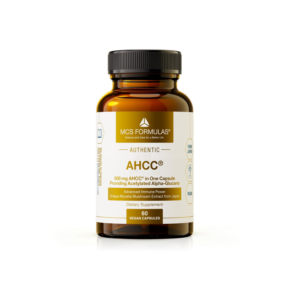 MCS Formulas - AHCC 500 mg (60 kapsler) – Detox.no