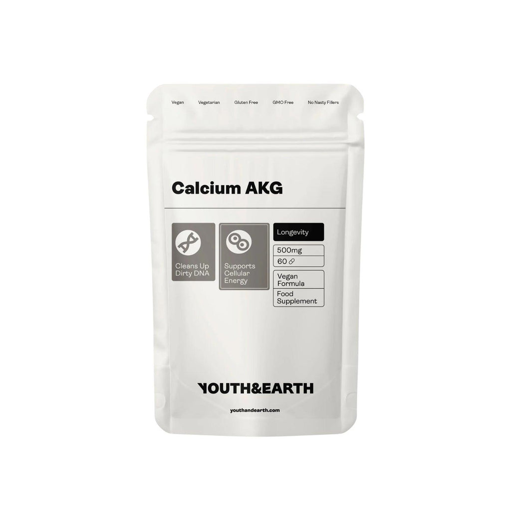 Calcium Alpha Keto-Glutarate (CA-AKG) 500mg x — energi | detox.no ...