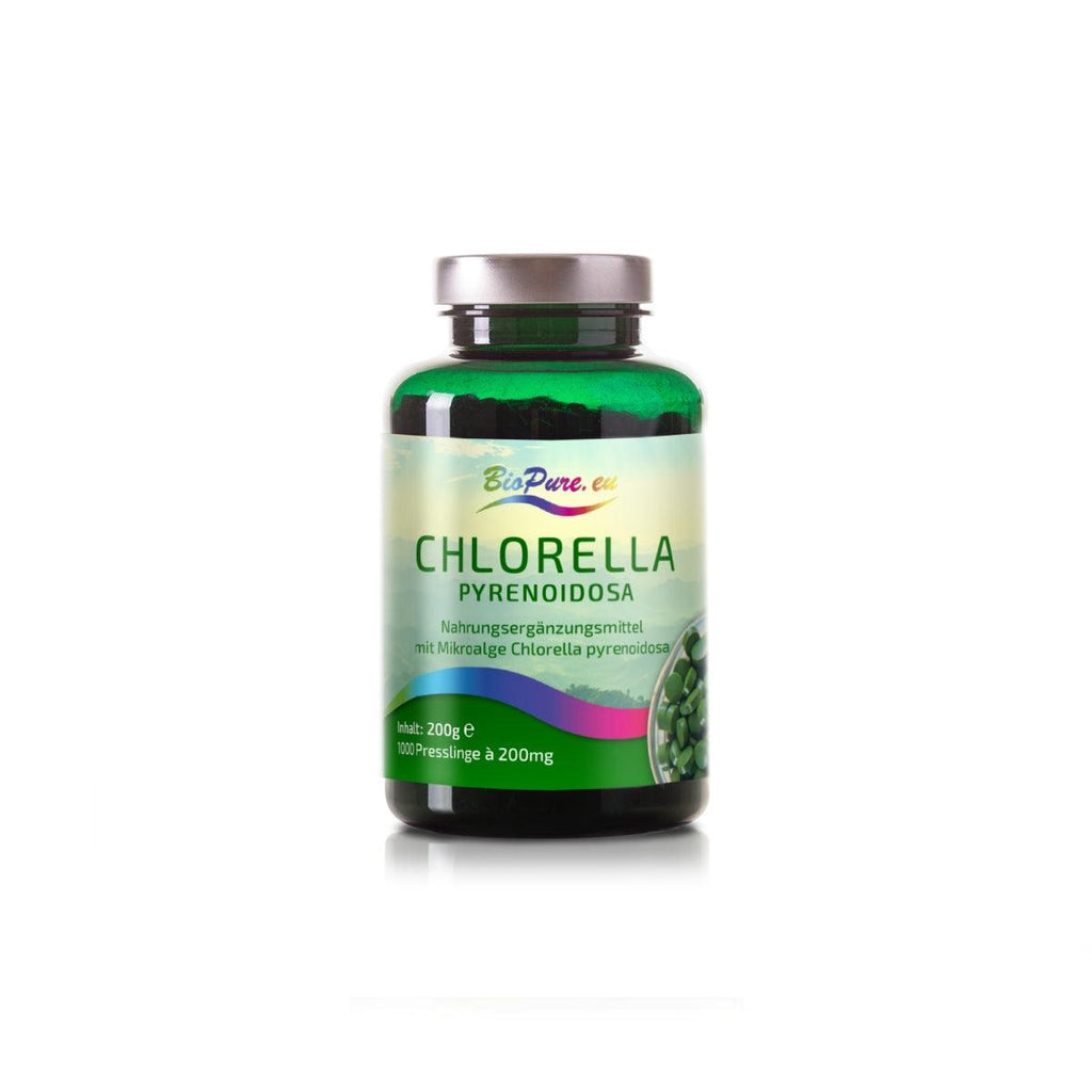 Biopure - Chlorella Pyrenoidosa 200 g – Detox.no