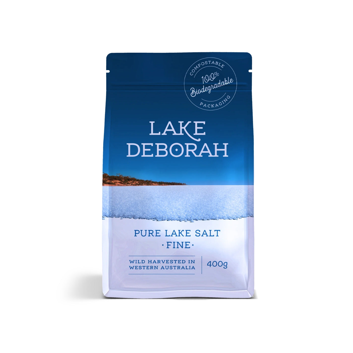 Lake Deborah - Pure Lake Salt Finmalt (400 g) Fri for tungmetaller ...