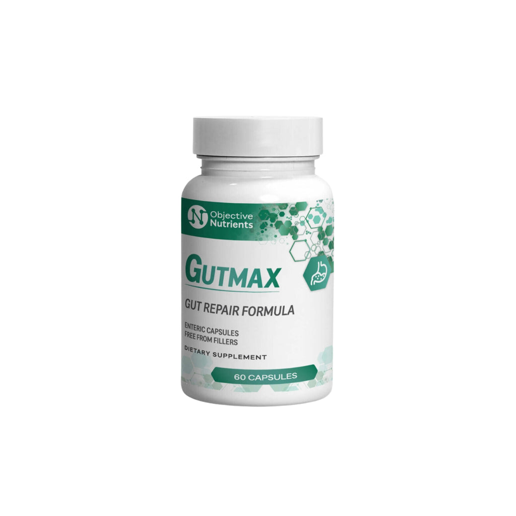 Objective Nutrients - Gutmax 60 kapsler (tarmhelse, lekk tarm) – Detox.no