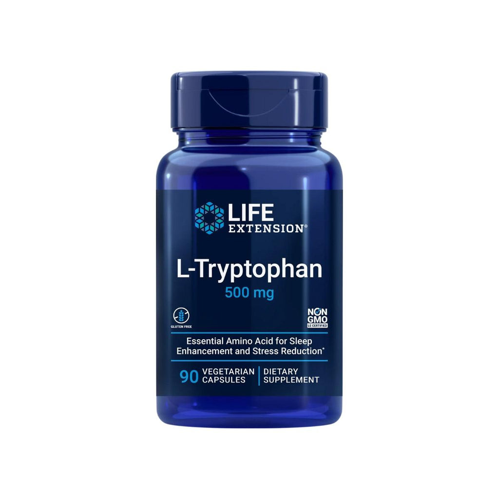 L-Tryptofan 500 mg Life Extension – Detox.no